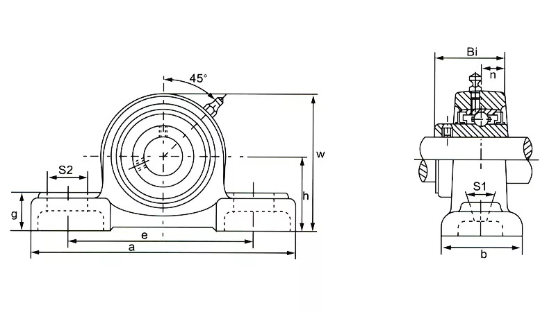 Pillow Block Ball Bearing